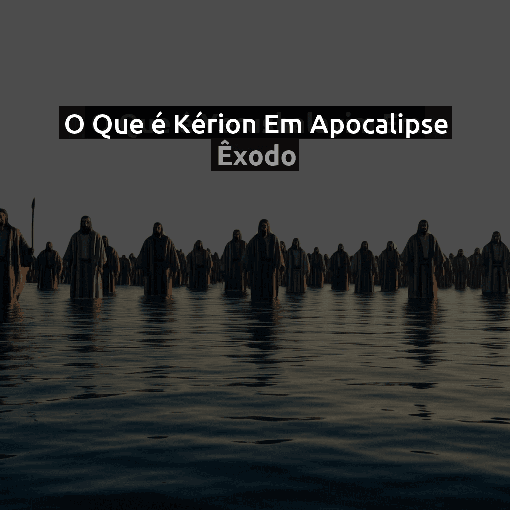 O Que é Kérion Em Apocalipse - Significado, Interpretações E Consequências