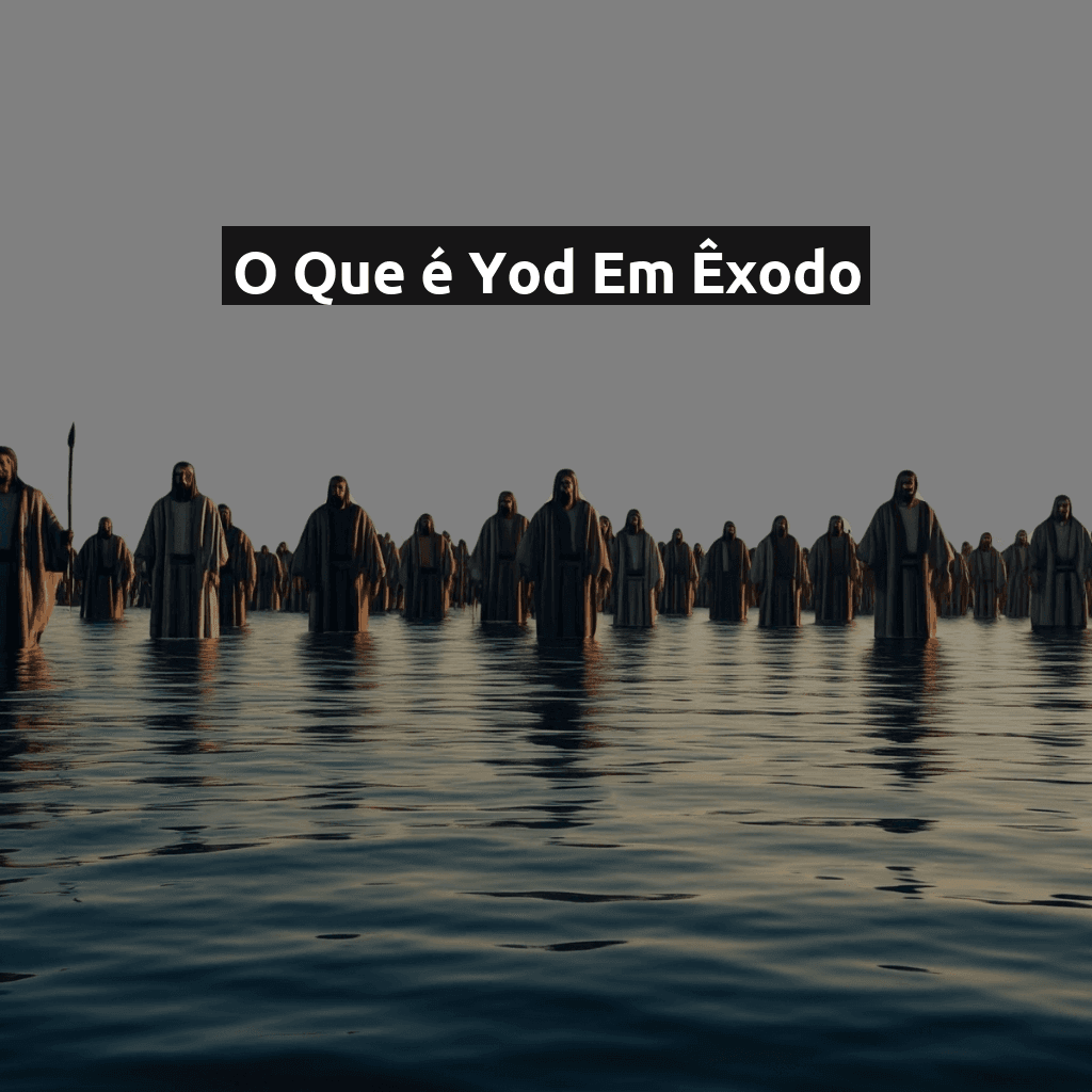 O Que é Yod Em Êxodo