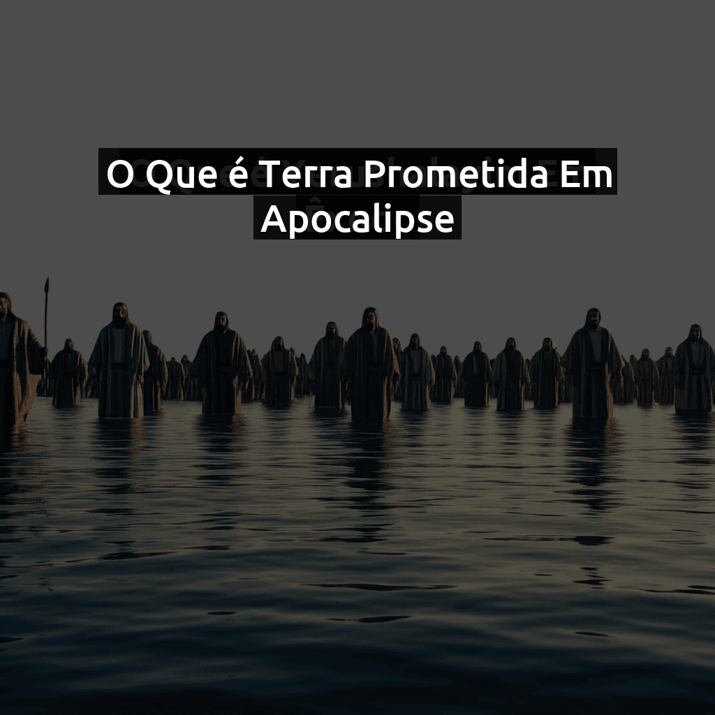 O Que é Terra Prometida Em Apocalipse